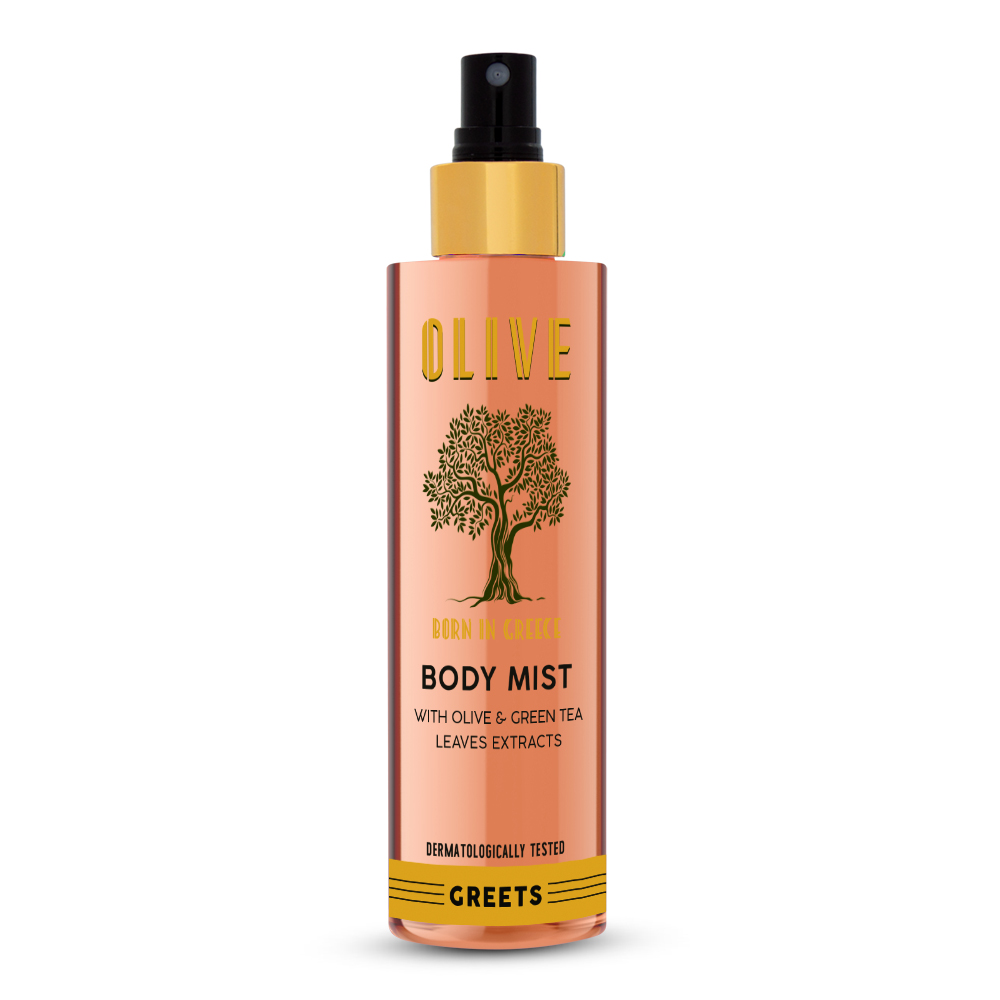 GREETS | Moisturizing Body Mist with Olive & Green Tea Leaves Extracts ...